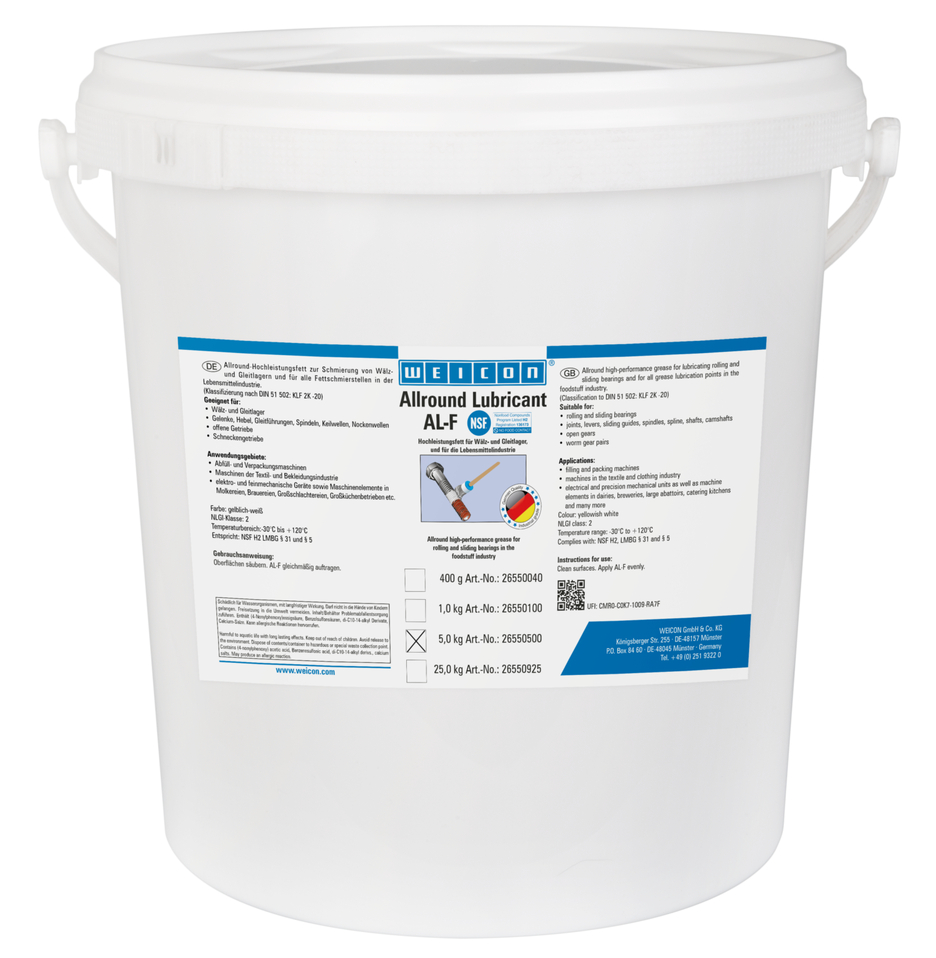 AL-F High-Performance Grease 5 kg | WEICON
